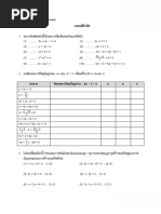 math m3 1 สรุป - กราฟของฟังก์ชันกำลังสอง ม.3 | PDF