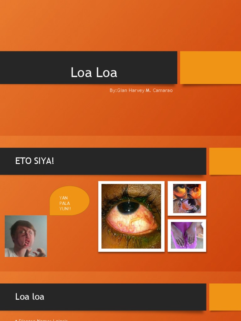 Loa Loa | PDF | Medical Specialties | Parasitology