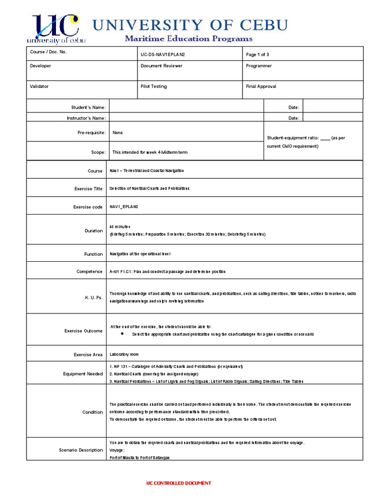 Nav1 Eplan2 | PDF | Navigation