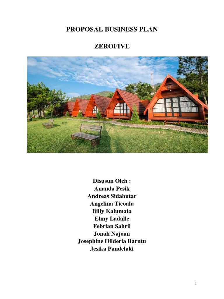 Zerofive Proposal Bisnis - Kelompok 5 - 3B1 | PDF