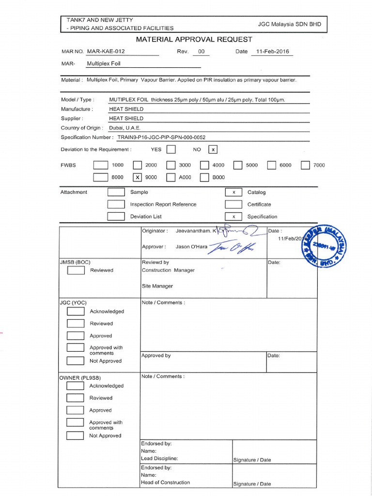 Mar-Kae-012 (Multiplex Foil) | PDF