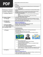 5es Detailed Lesson Plan | PDF | Force | Newton's Laws Of Motion