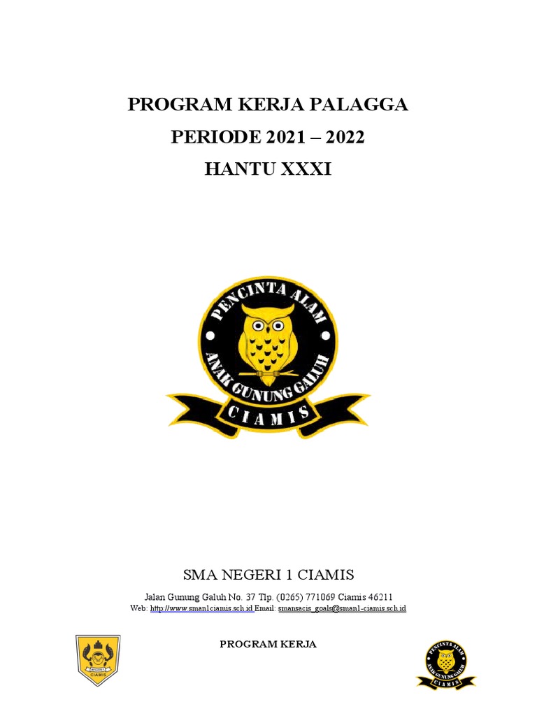 Proker PALAGGA 2021-2022 (Rev 1) | PDF