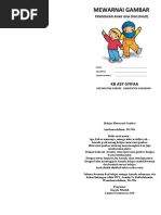 Lembar Mewarnai Anak PAUD dan TK | PDF