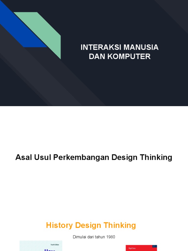 Design Thinking dan Human-Centered Design | PDF