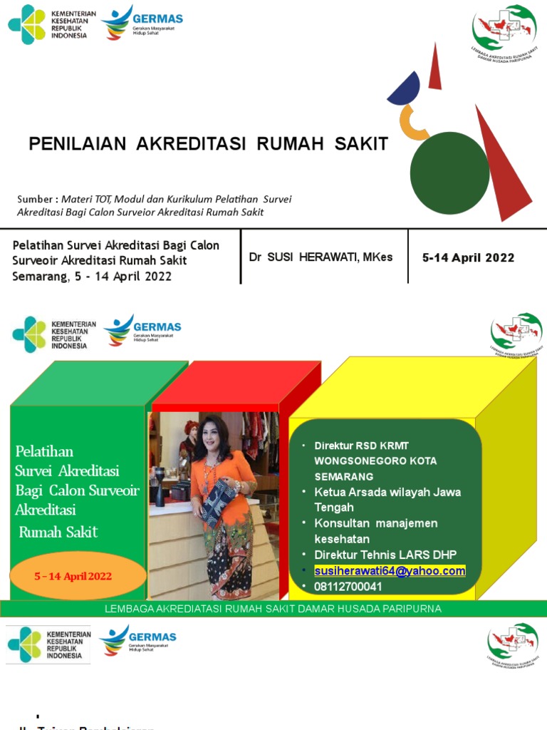 Dr. Susi - Penilaian Akreditasi RS | PDF