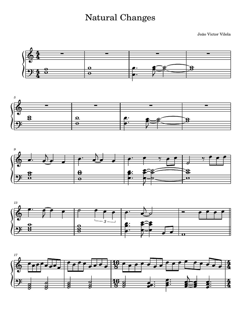 Natural Changes | PDF