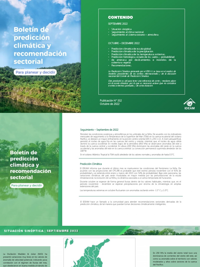 Predicción Climatica | PDF | Clima | Precipitación