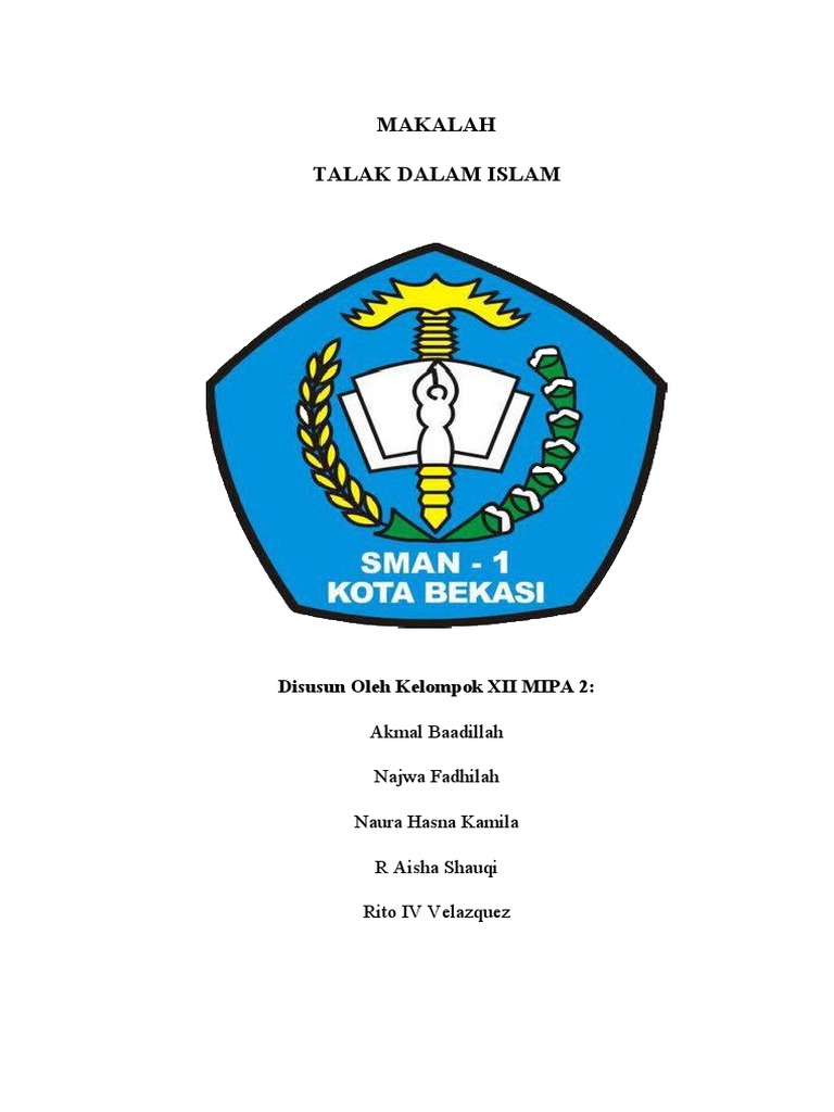 Talak dalam Islam: Definisi dan Hukum | PDF | Agama & Spiritualitas