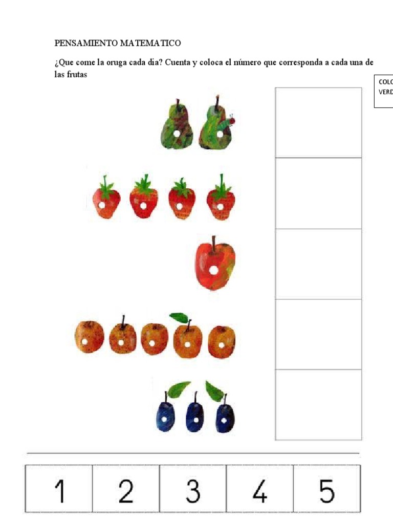 La Oruga Muy Hambrienta | PDF