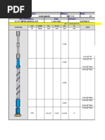 API Casing Table | PDF | Technology & Engineering