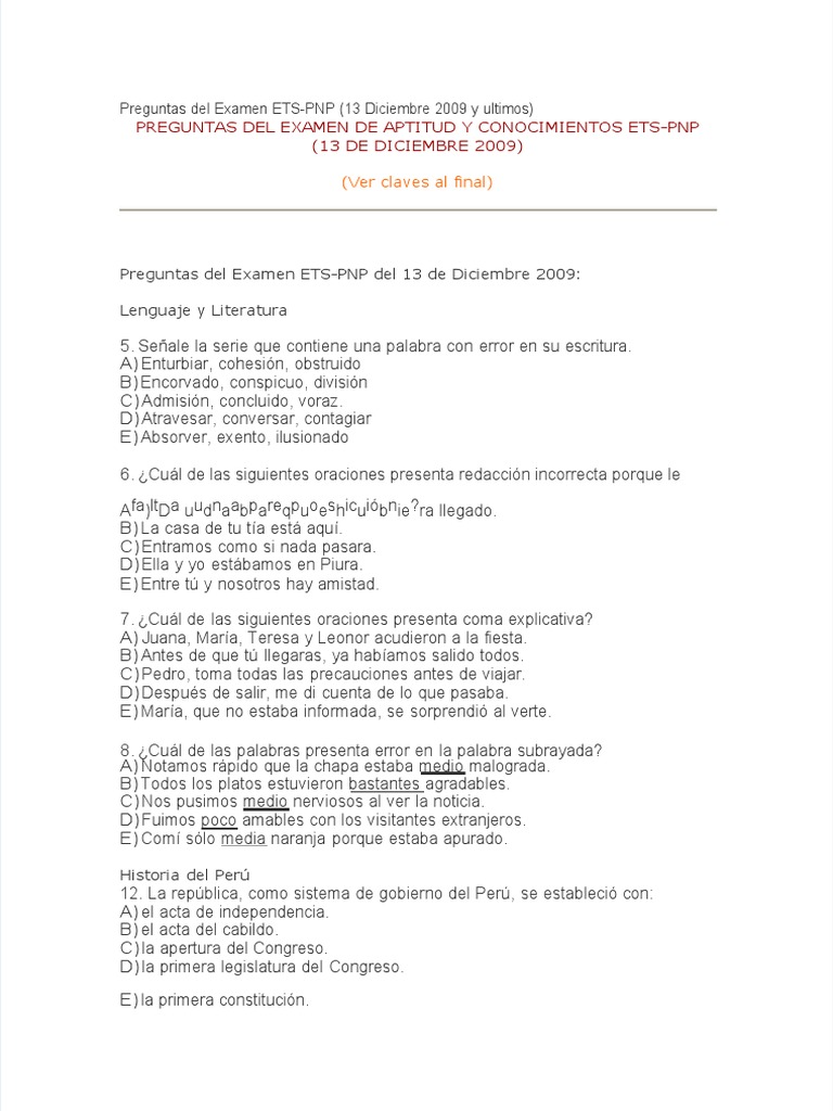 PDF Preguntas Del Examen Ets | PDF | Estado de emergencia | Gobierno