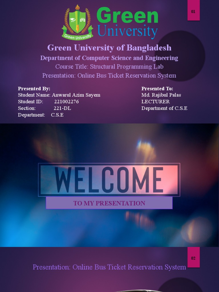 CSE-104 Lab Project Presentation | PDF | Computing | Computer Programming