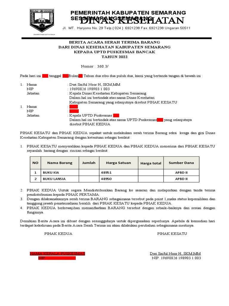 BAST BUKU KIA&LANSIA Dan Contoh April 2022 (1) Edit | PDF