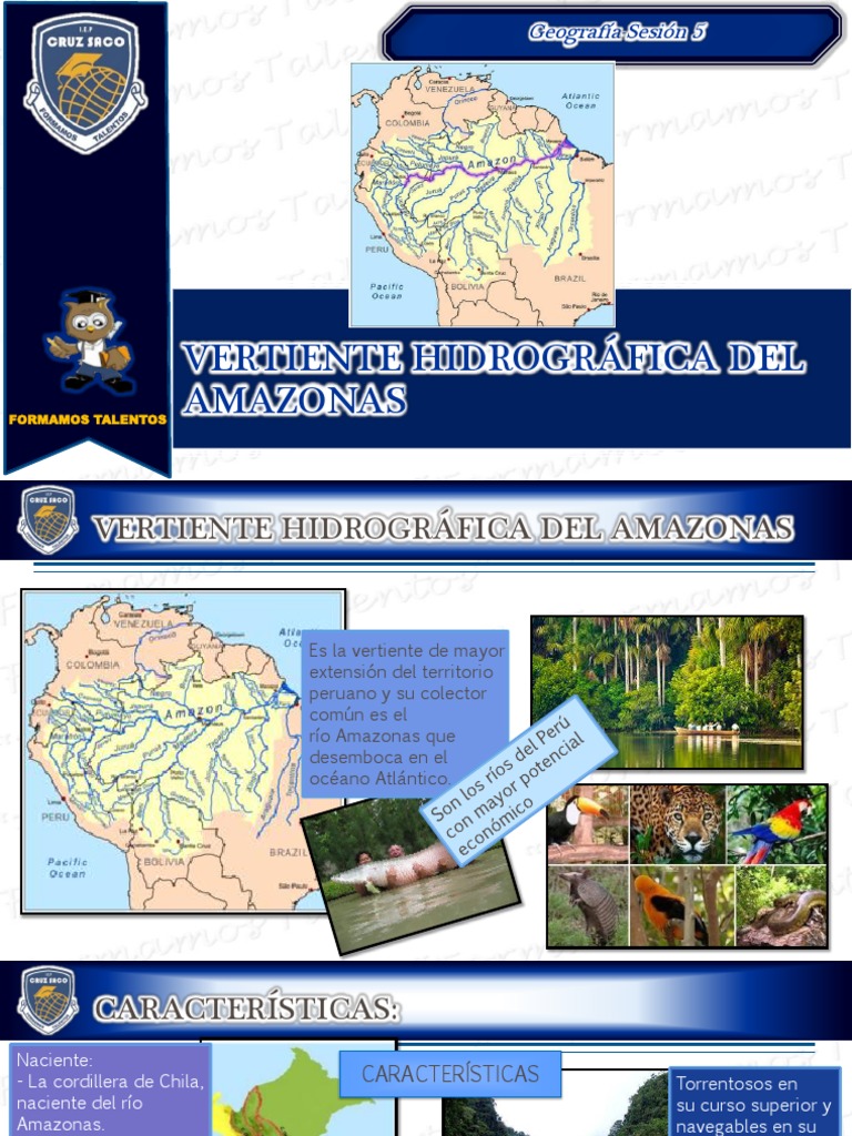 BIII GEO S5 VERTIENTE DEL AMAZONAS Ttarea Completa | PDF | río Amazonas ...