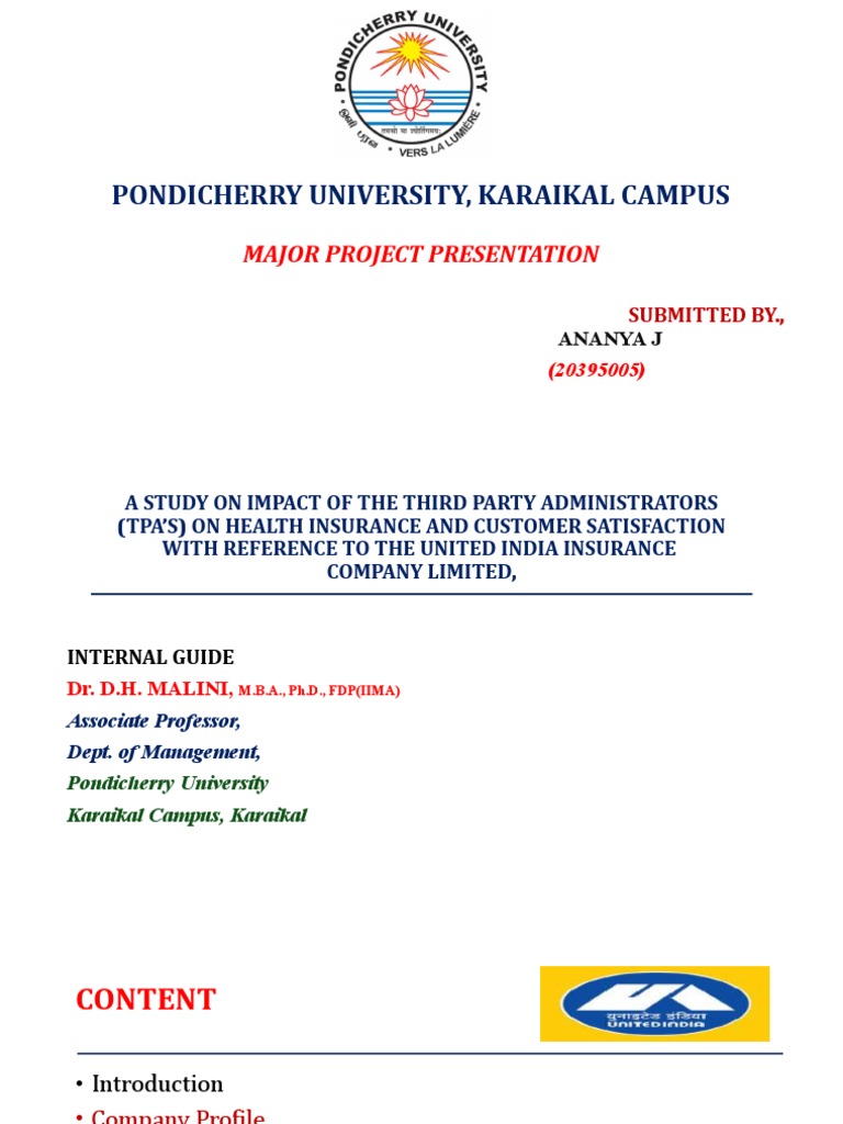 Major Project | PDF | Insurance | Sampling (Statistics)