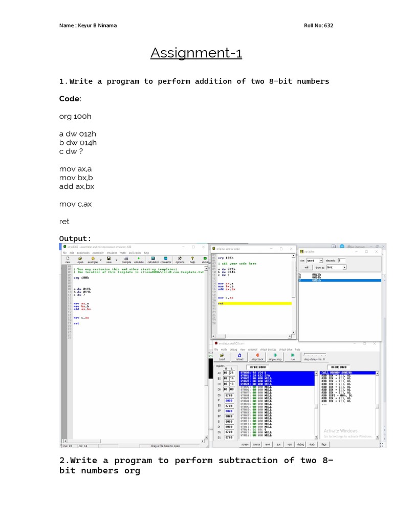 MP Assignment | PDF | Computer Architecture | Data MP Assignment | PDF | Computer Architecture | Data