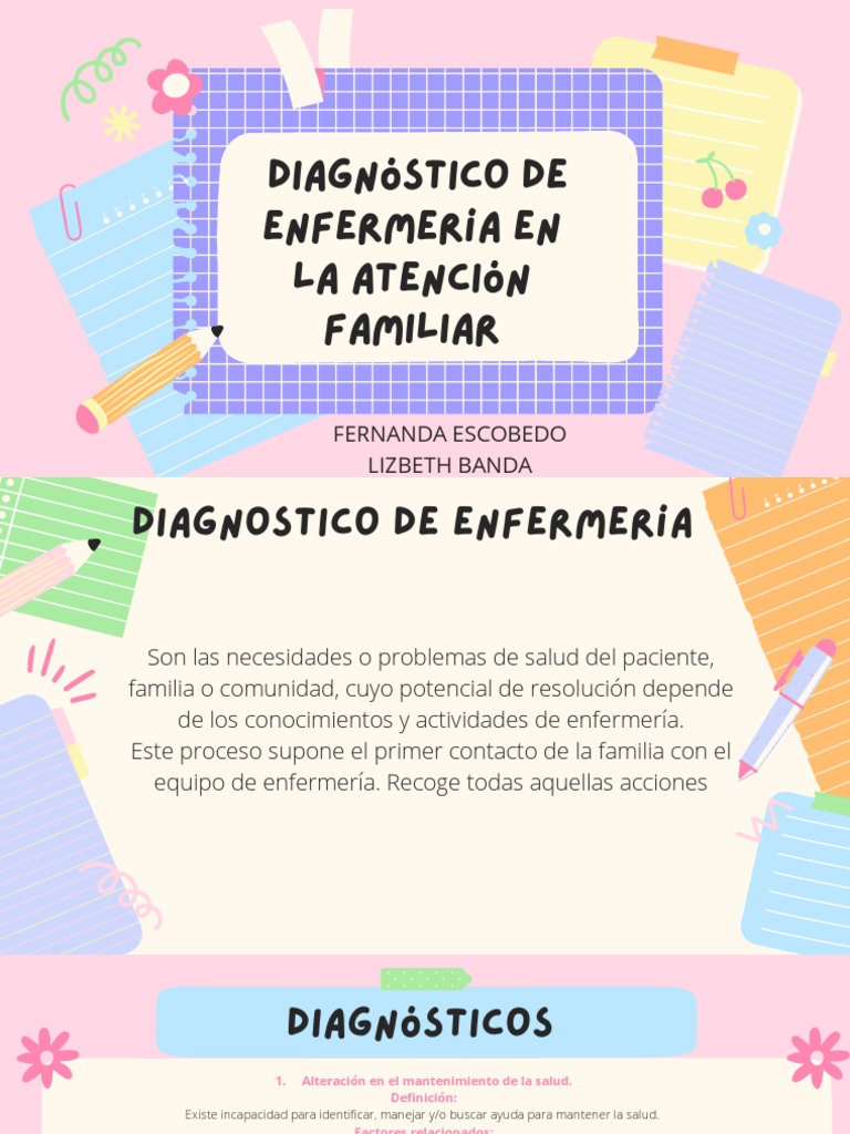 Diagnóstico de Enfermería en La Atención Familiar: Fernanda Escobedo ...