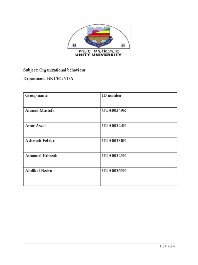 Organizational Behavior | Download Free PDF | Supply Chain ...