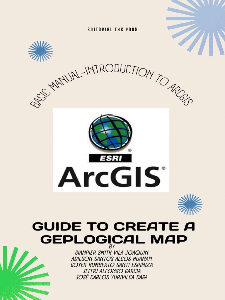 Creating a Geological Map in ArcGIS | PDF | Arc Gis | Computer Science