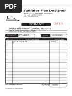 Laundry Bill Format 01 | PDF