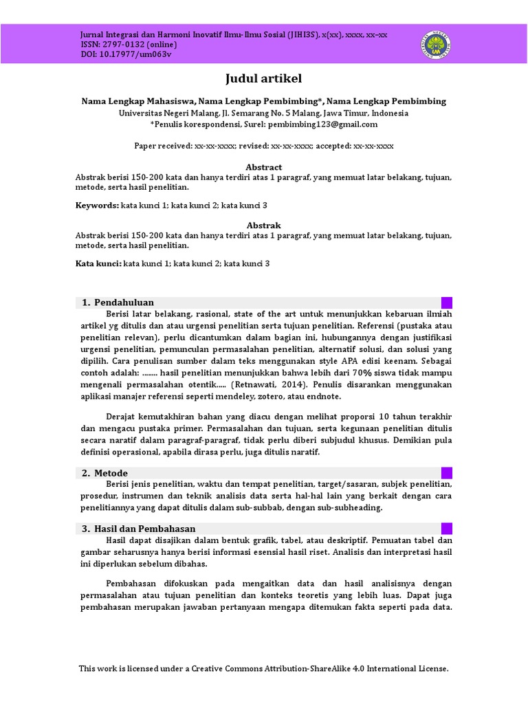Jihi3s template-OTH - Dotx | PDF
