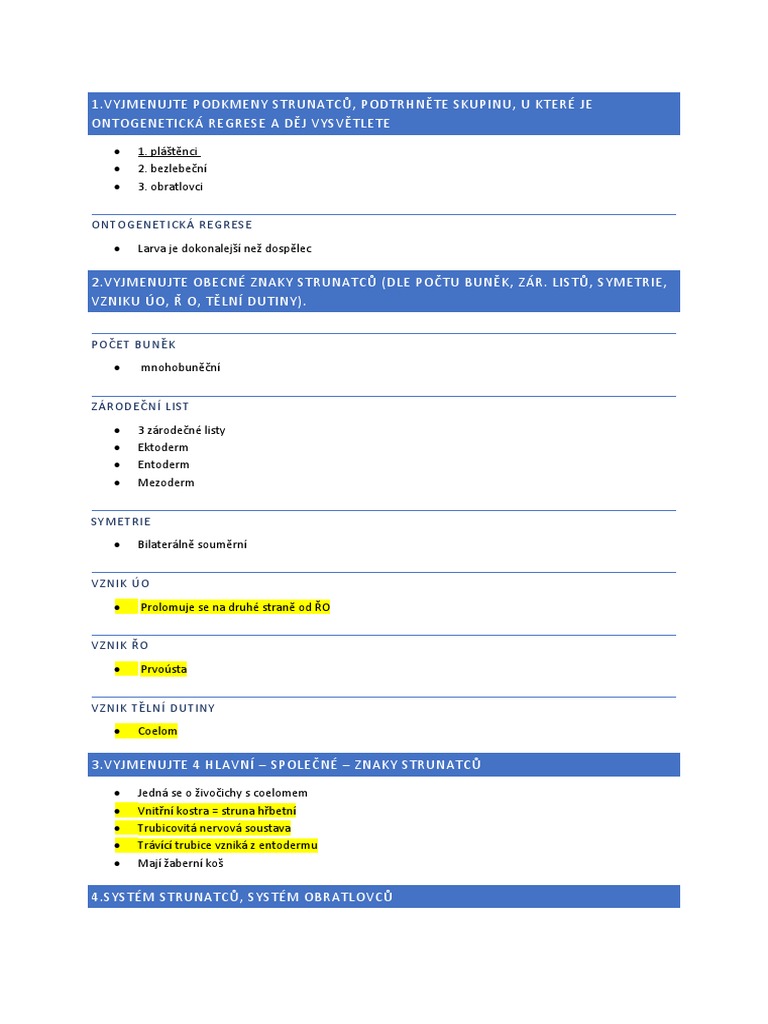 Test Strunatci | PDF