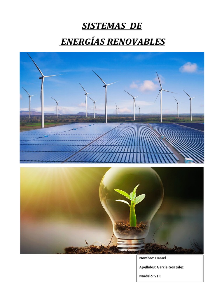 Contenidos Del Modulo Profesional de Energías Renovables | Descargar gratis PDF | Energía ...