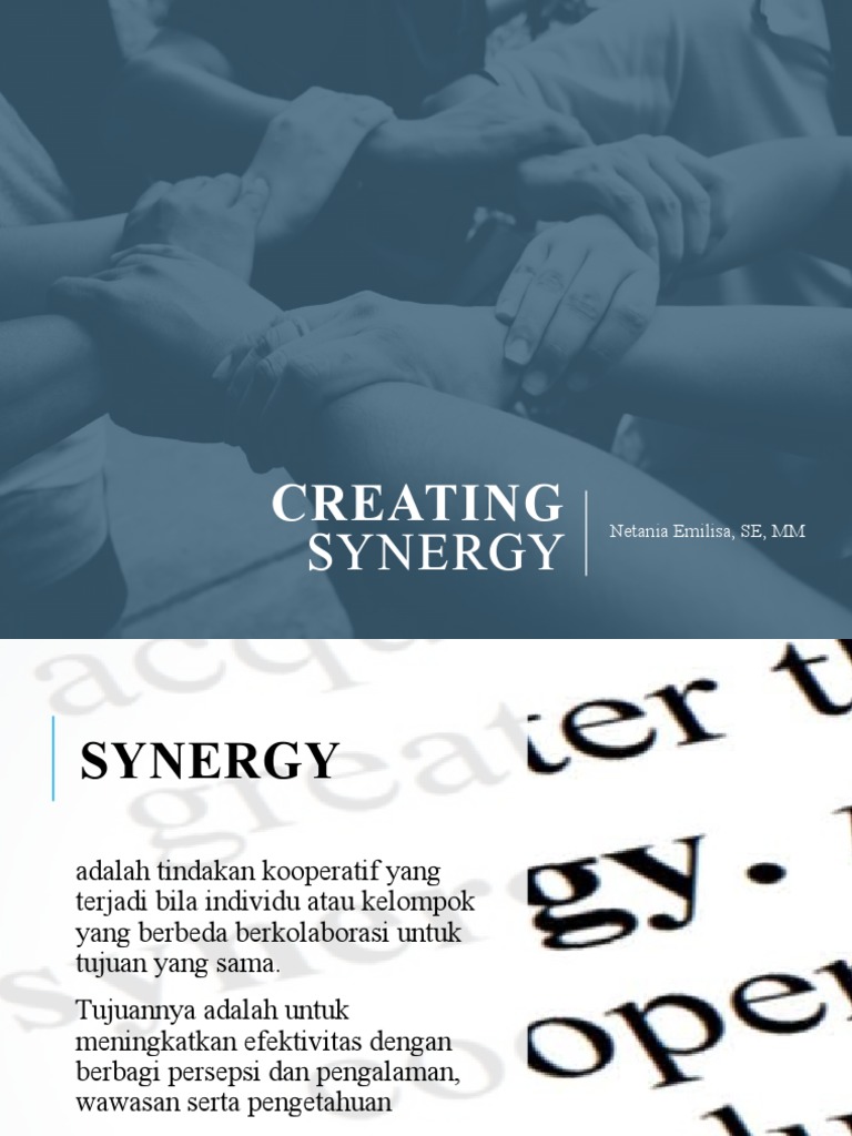 Malibu Creating Synergy | PDF