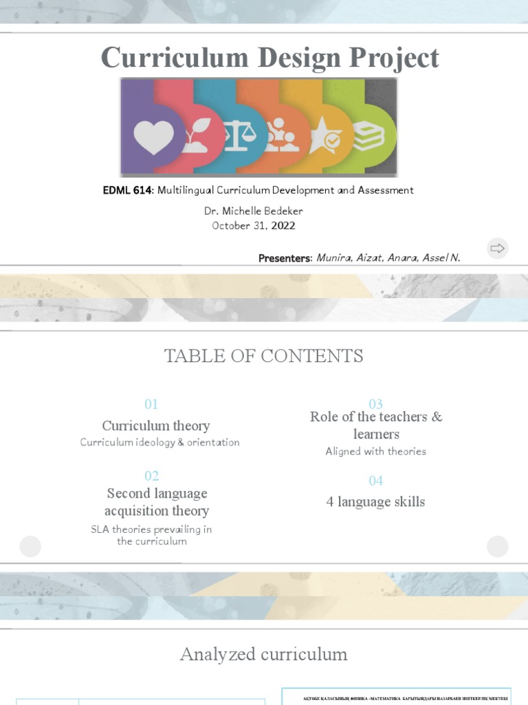 Curriculum Framework | PDF | Constructivism (Philosophy Of Education ...