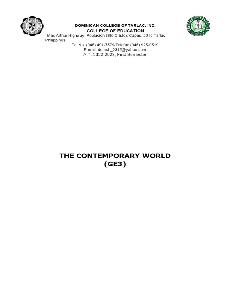 GE3-Module 4-The Theories of Global Stratification | PDF | Modernization Theory | Economic Growth