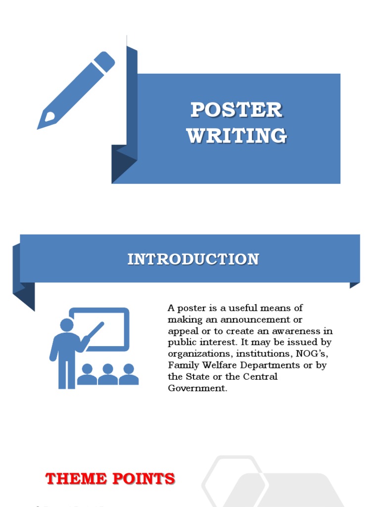 Effective Poster Writing Guide | PDF