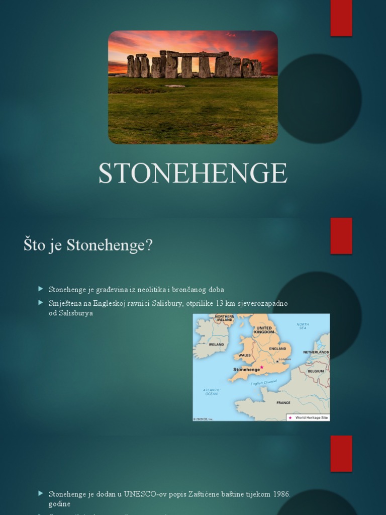 Stonehenge - Prezentacija | PDF