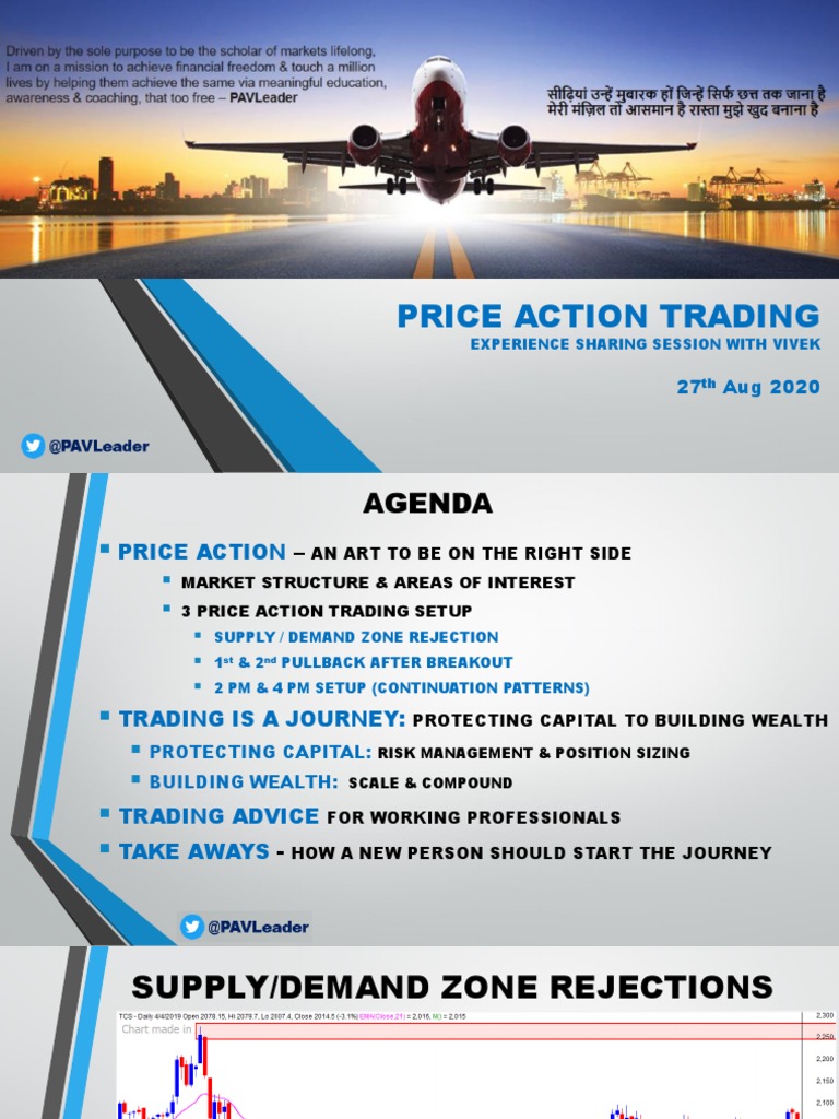 Price Action Trading Presentation | PDF | Day Trading | Stocks