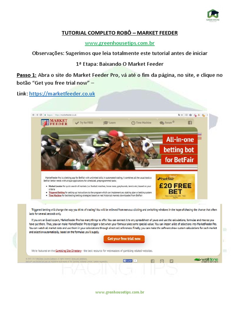 Tutorial Completo Robo Market Feeder | PDF | Engenharia de Software | Informática