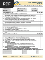 Genie 25S 35S Inspection Checklist | PDF