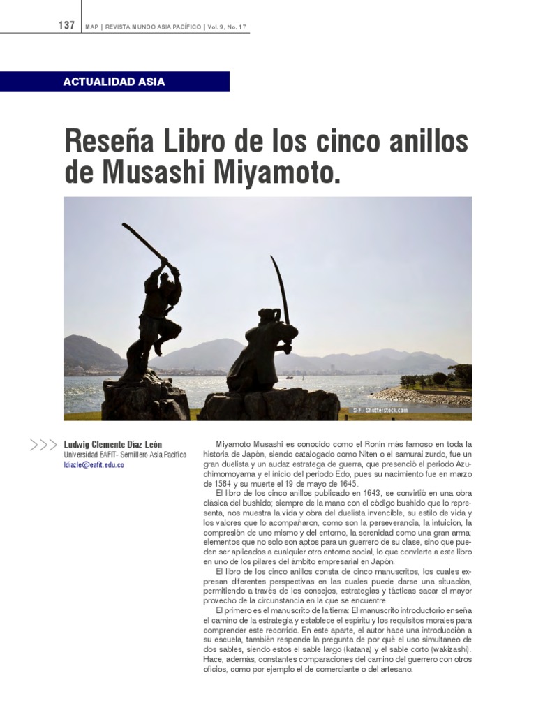 Reseña Libro de Los Cinco Anillos de Musashi Miyamoto.: Actualidad Asia ... Reseña Libro de Los Cinco Anillos de Musashi Miyamoto.: Actualidad Asia ...