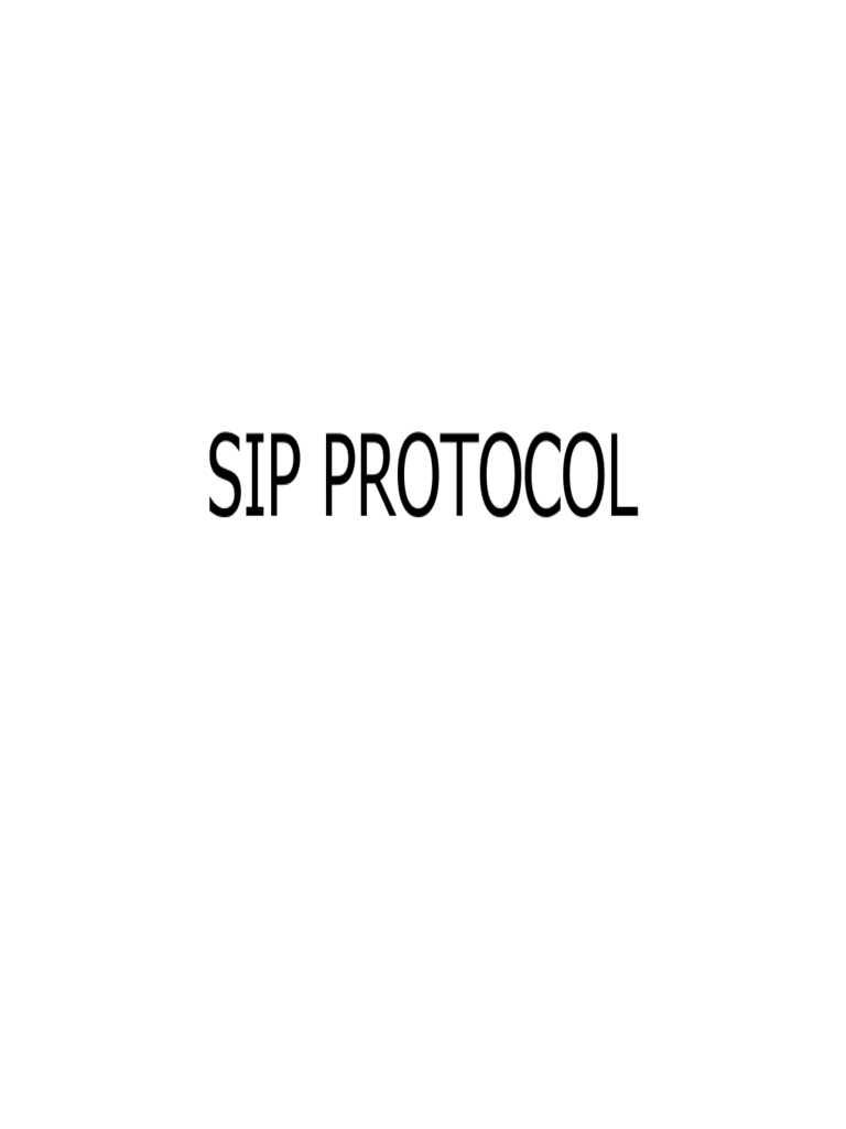 Session Initiation Protocol Pdf
