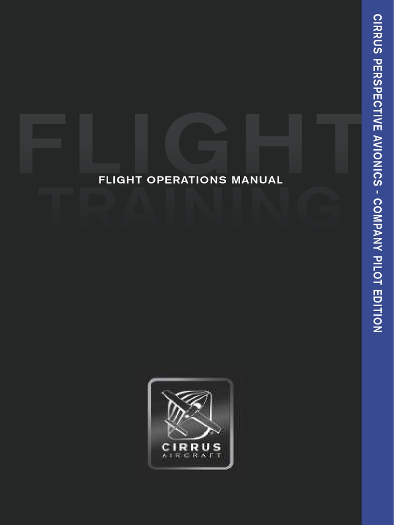 Cirrus SR20 SR22 SR22T Aircraft Flight Manual | PDF | Visual Flight ...