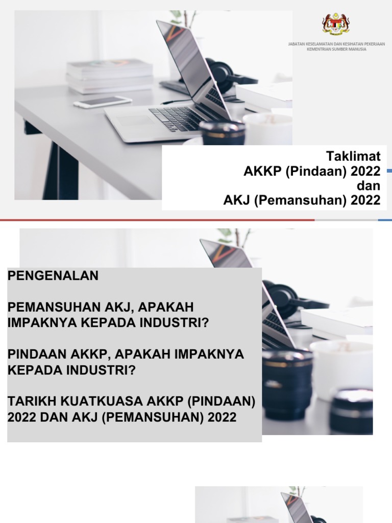 PAPER 1 - Taklimat AKKP Pindaan - AKJ Pemansuhan - BM - 07.06.2022 | PDF