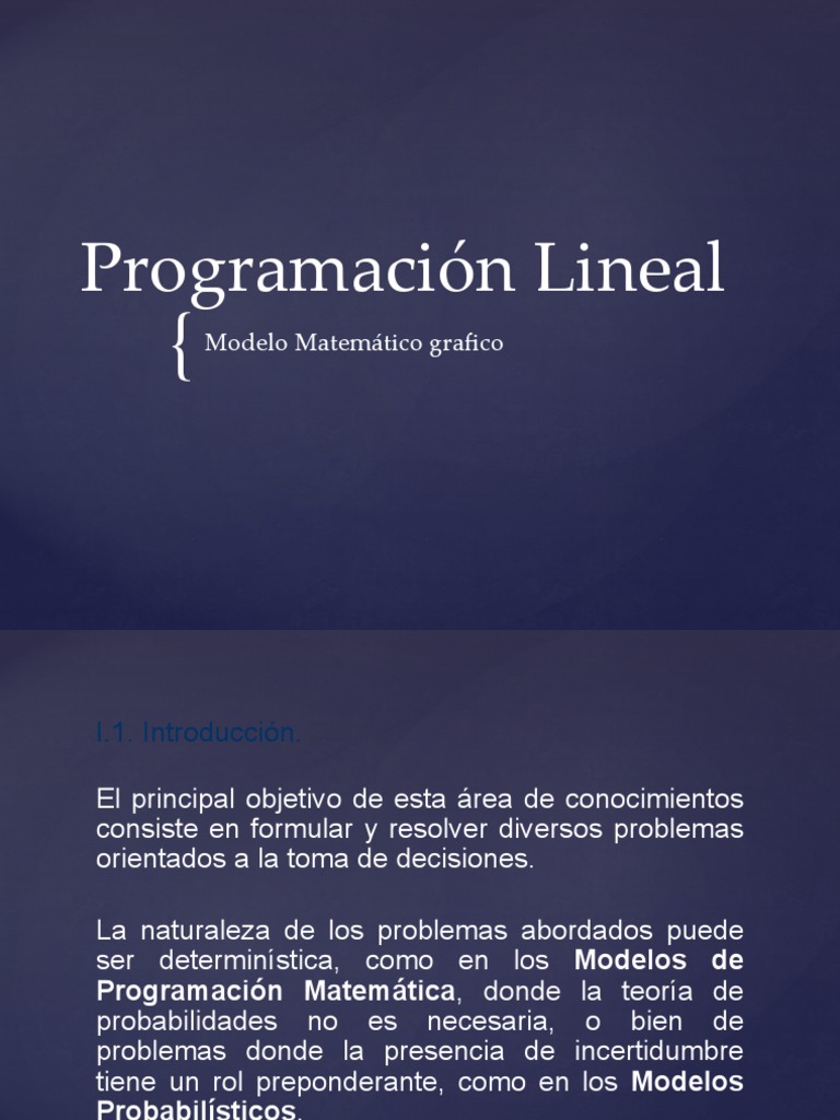 Programación Lineal 2 | PDF | Programación lineal | Optimización Matemática