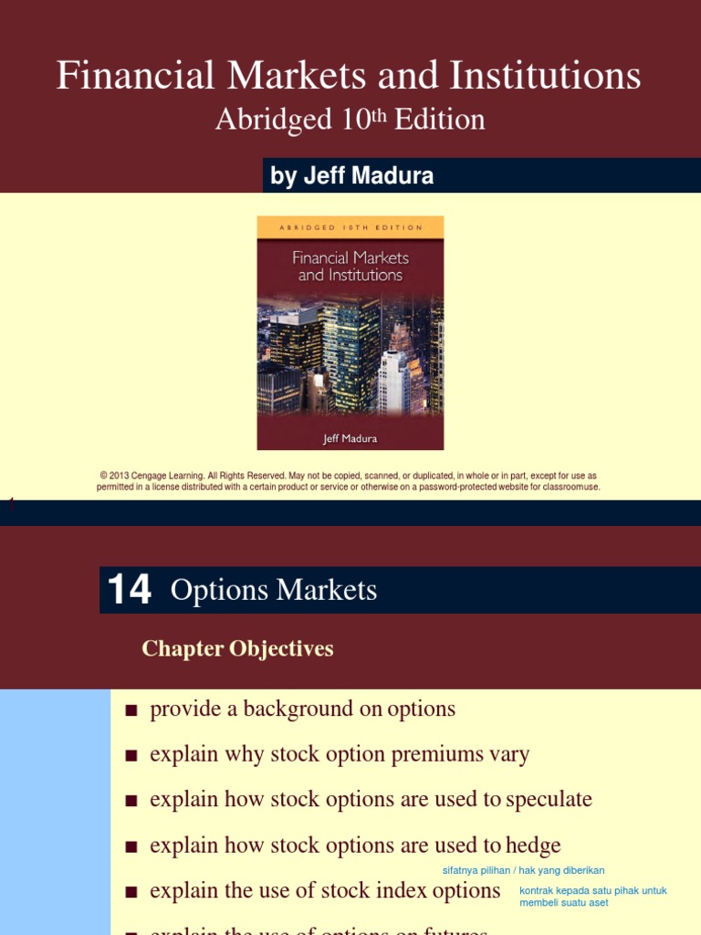 TM 9 - Chapter 14 - PPM - Eng | PDF | Option (Finance) | Futures Contract