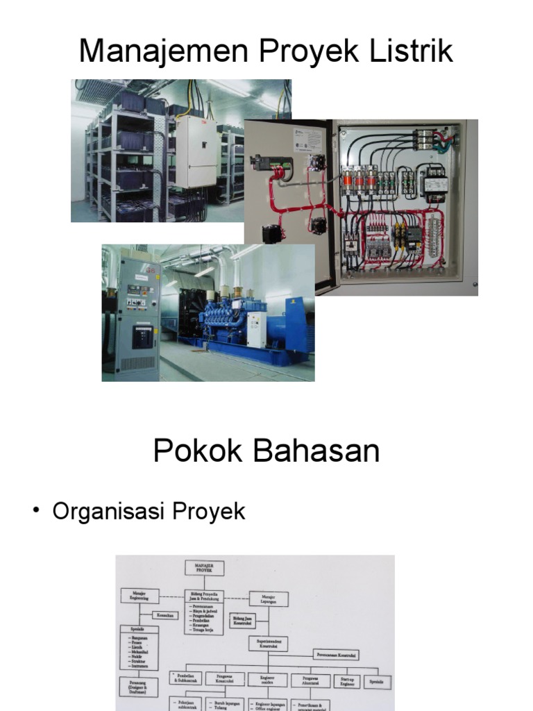 CH 1 Proyek Listrik 1 | PDF