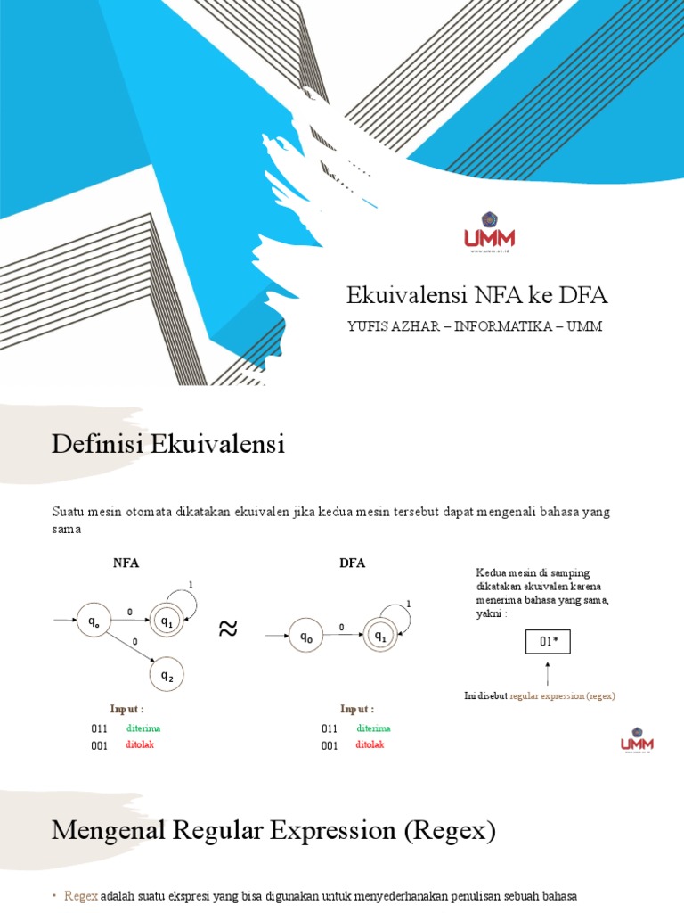 TBO05 - Ekuivalensi NFA Ke DFA | PDF