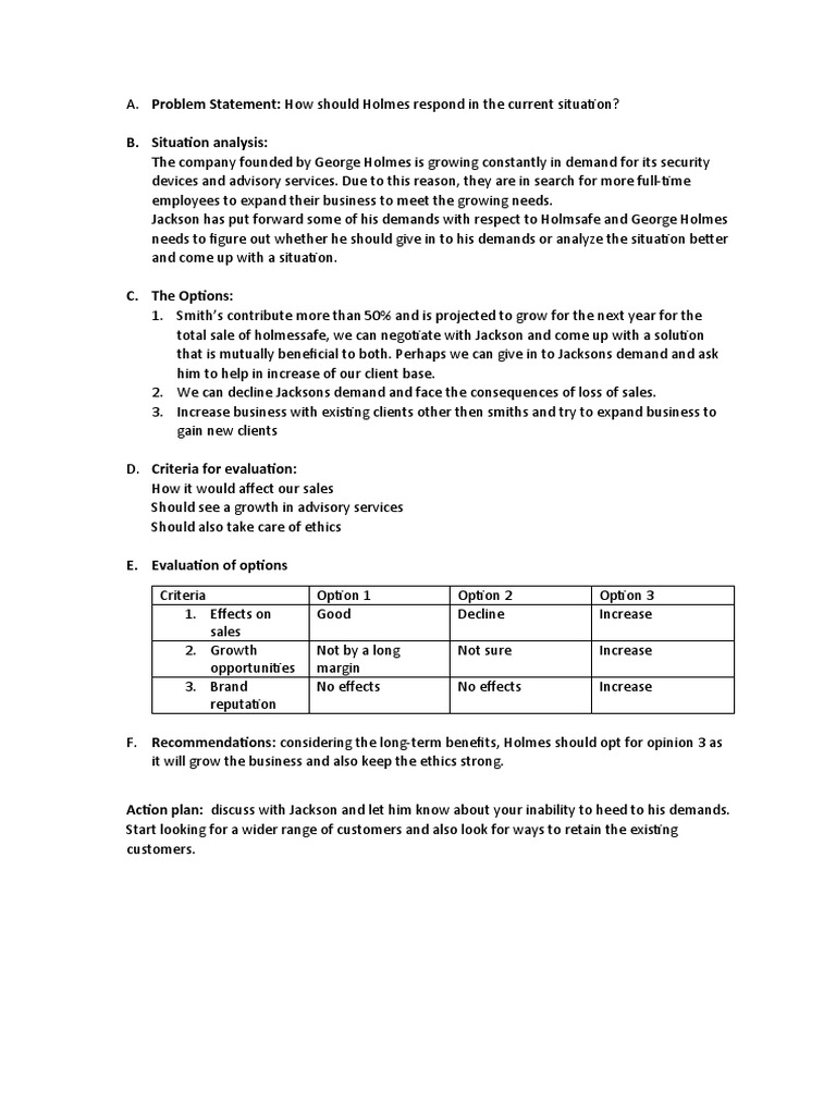 B. Comm. Decision Report 2 | PDF | Career & Growth | Business