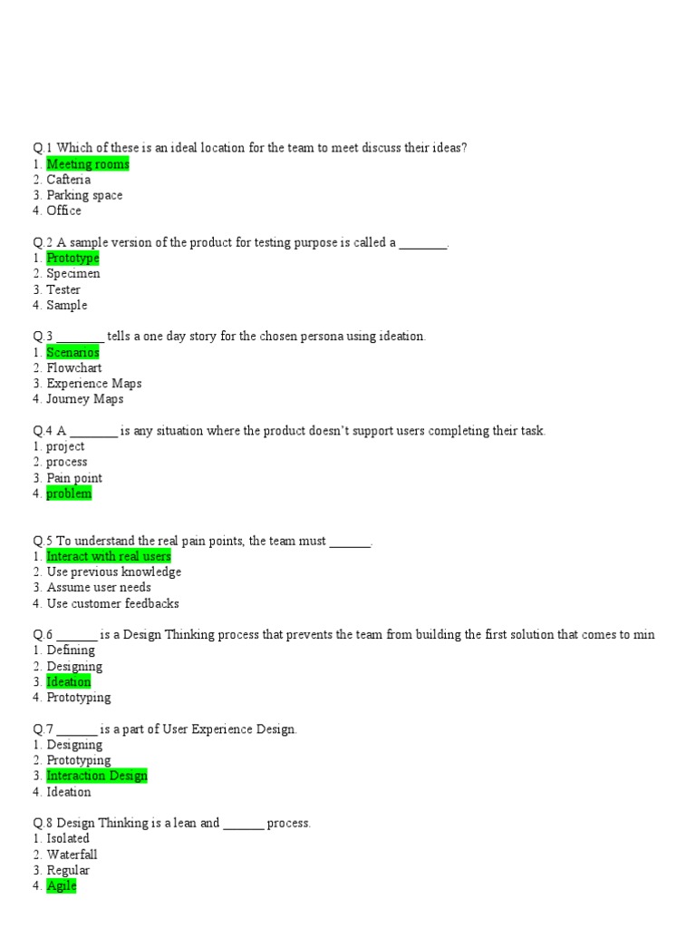 Computer Network Quizes | PDF | Design Thinking | Design