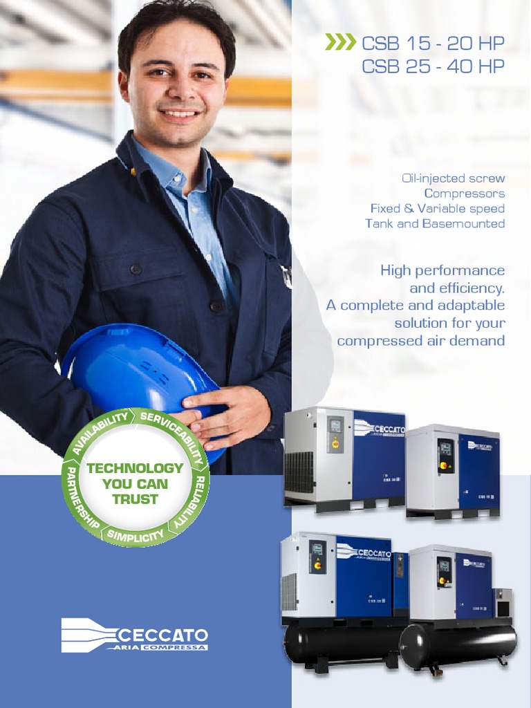 Ceccato CSB Leaflet LR Page Per Page | PDF | Valve | Mechanical Engineering