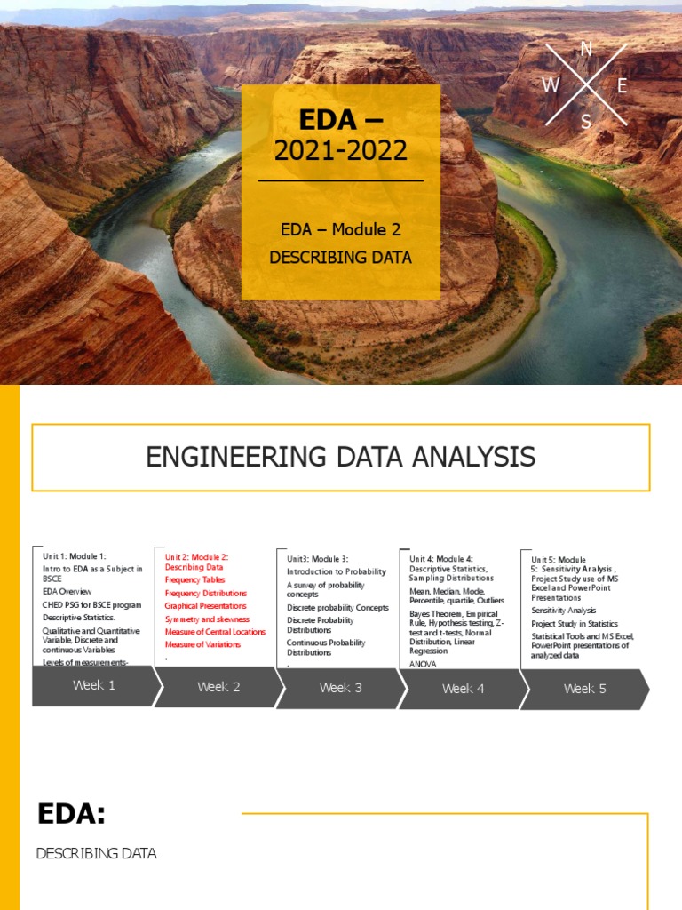 2021 EDA-Module 2 DESCRIBING DATA - Oct. 22c | PDF | Statistics | Mean 2021 EDA-Module 2 DESCRIBING DATA - Oct. 22c | PDF | Statistics | Mean