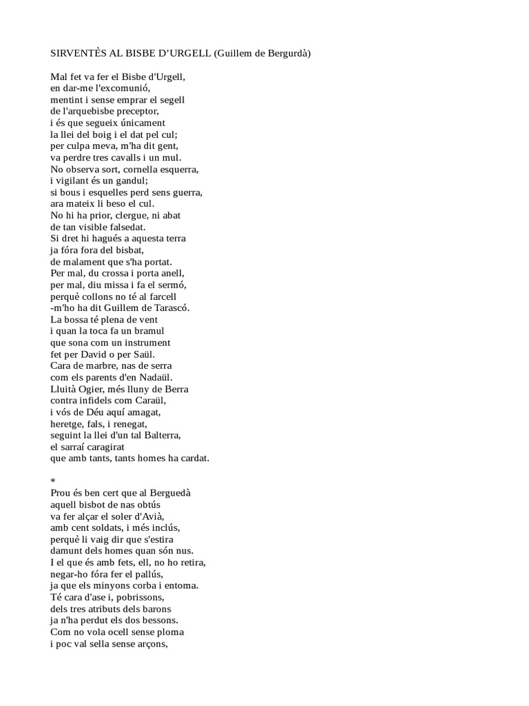 Poemes Trobadors | PDF