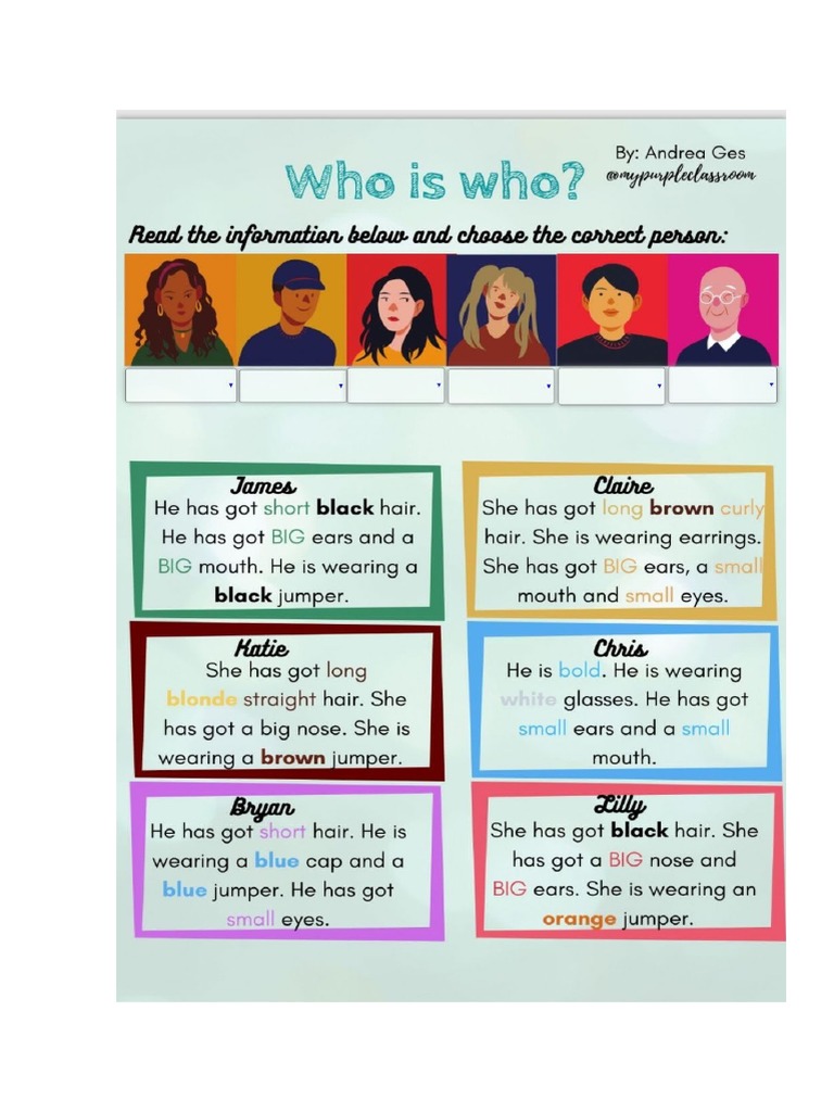Who Is Who | PDF